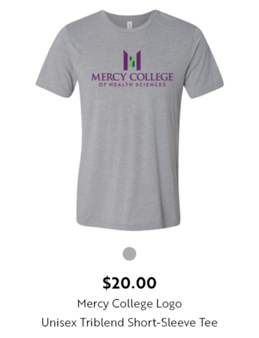 Shop Mercy College Gear